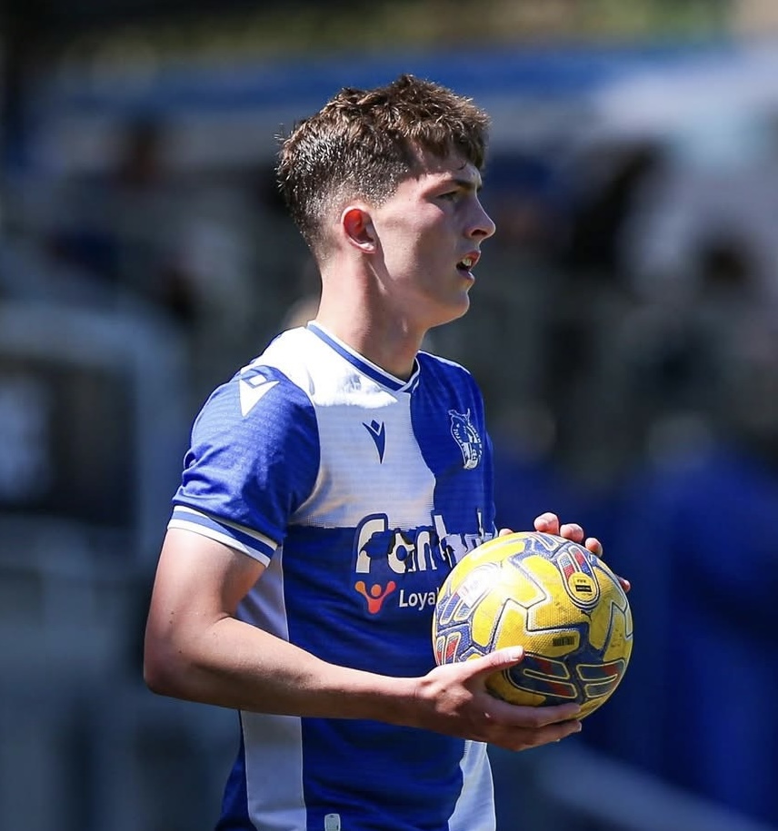 Tom English makes first team debut for Bristol Rovers FC. | Wiltshire ...